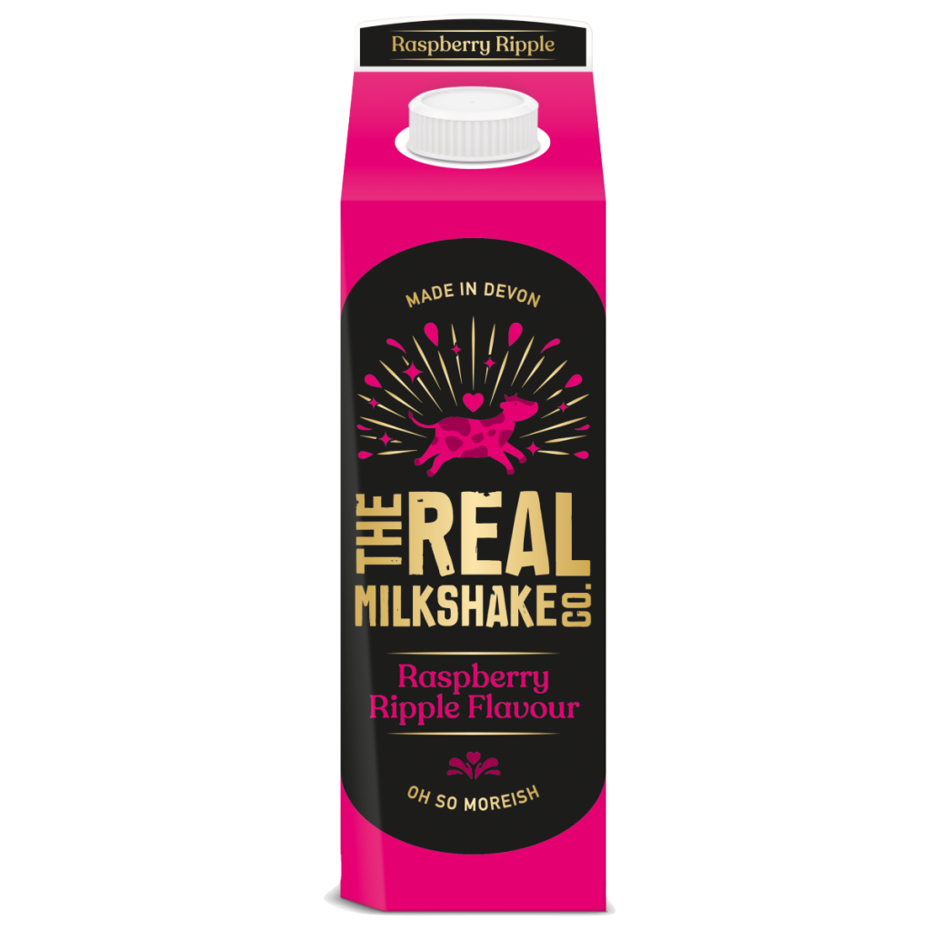 Raspberry Ripple Milkshake - The Real Milkshake Company